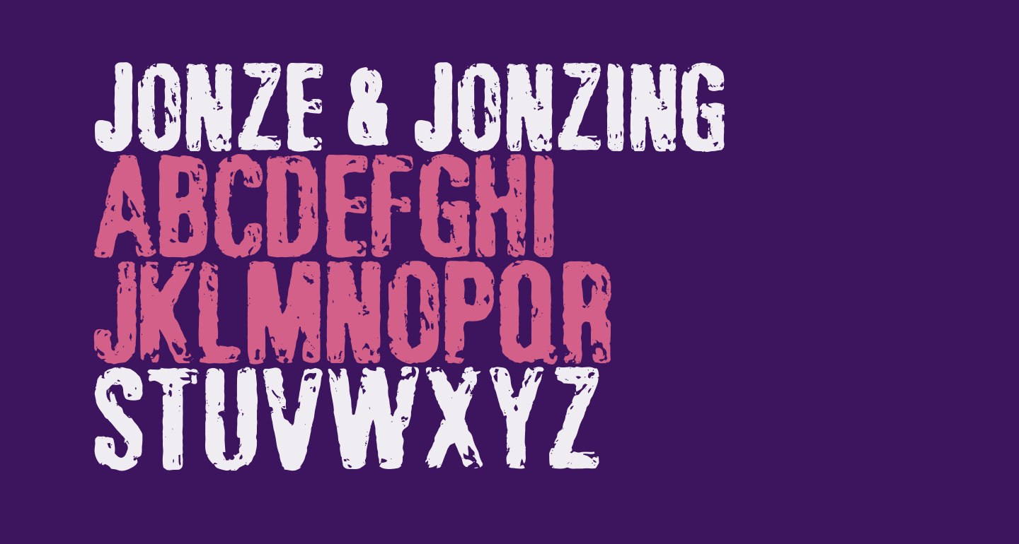 Jonze & Jonzing free Font - What Font Is