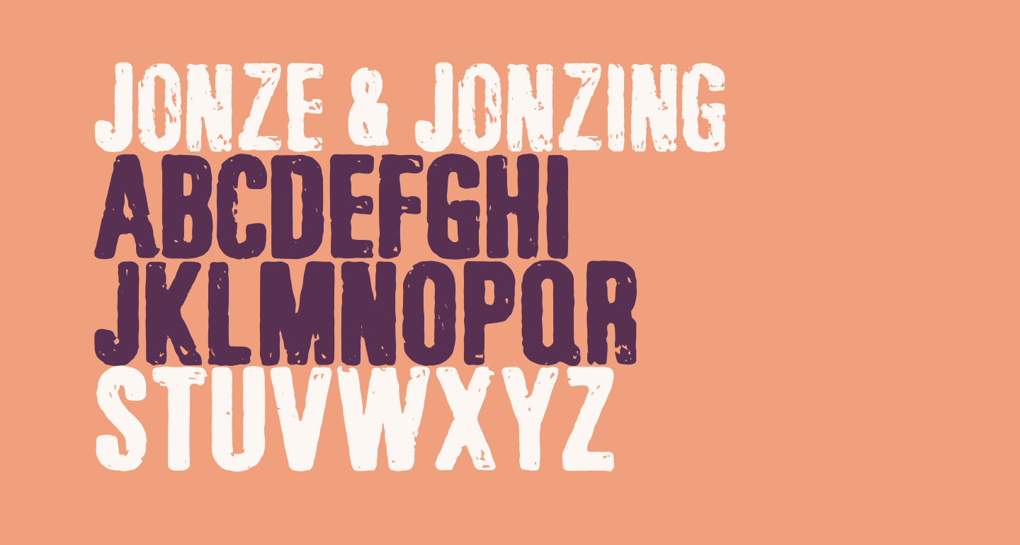 Jonze & Jonzing free Font - What Font Is