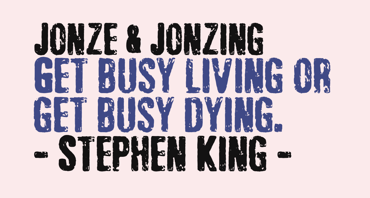 Jonze & Jonzing free Font - What Font Is