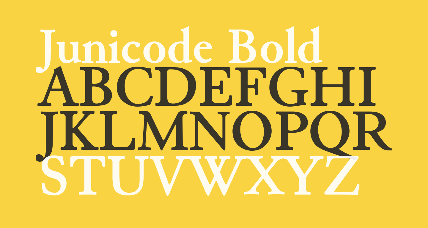Junicode Bold free Font - What Font Is