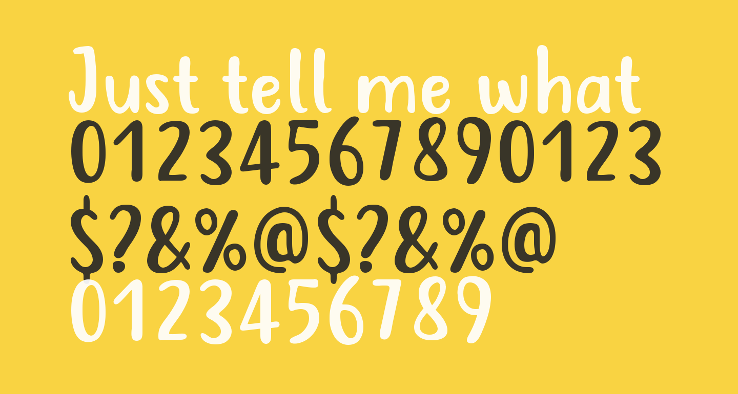 Just tell me what free Font - What Font Is
