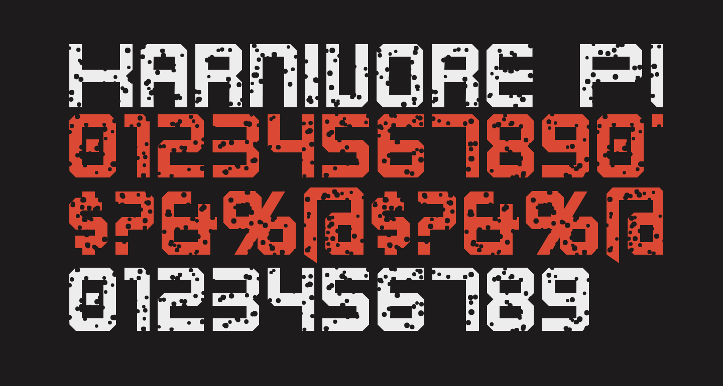 Karnivore Pump free Font - What Font Is