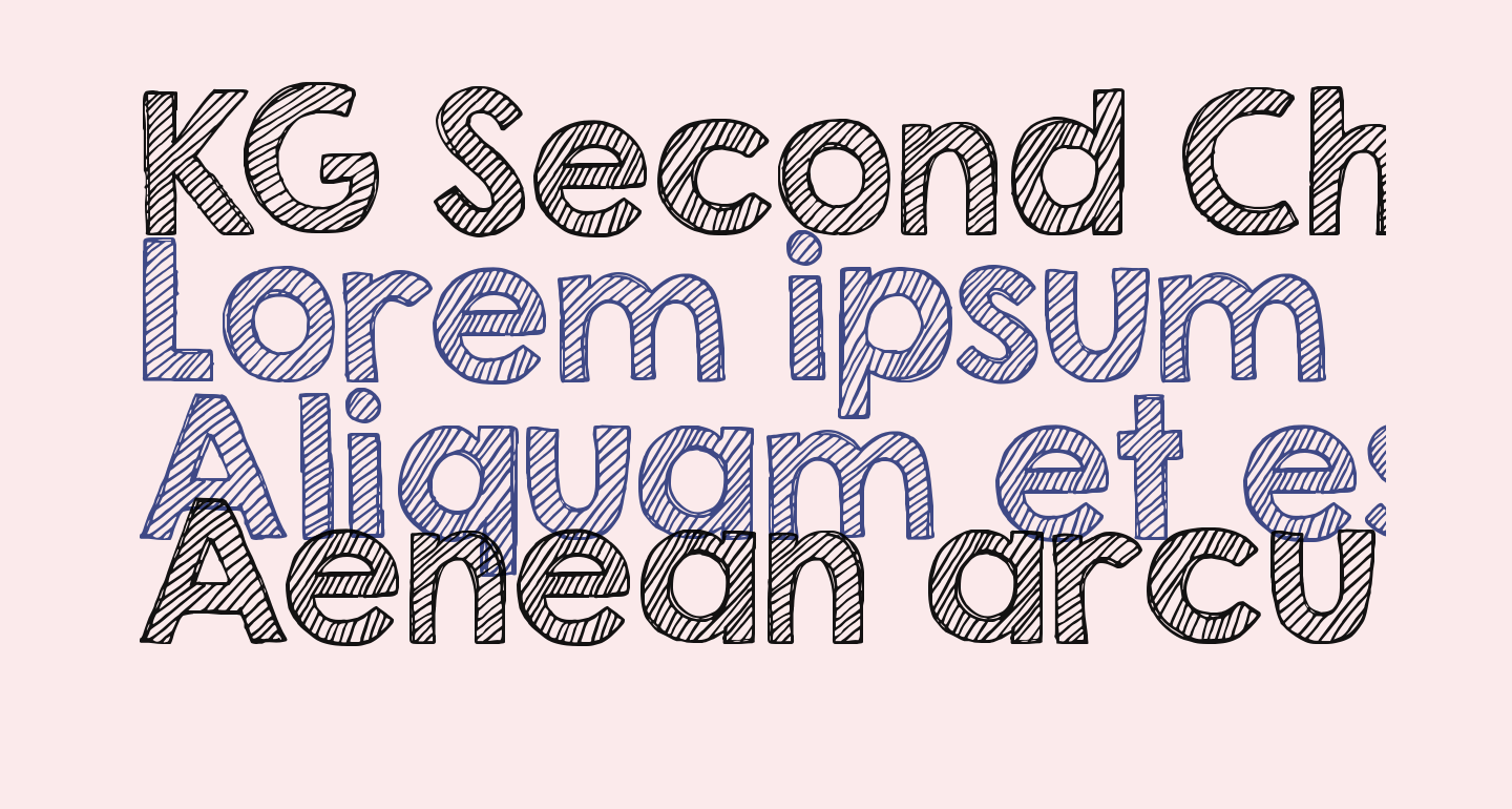 KG Second Chances Sketch free Font - What Font Is