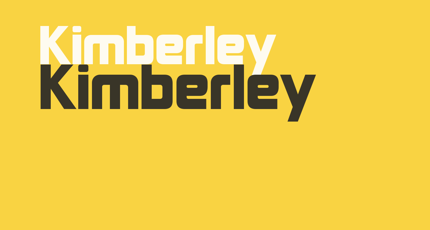 Kimberley free Font - What Font Is
