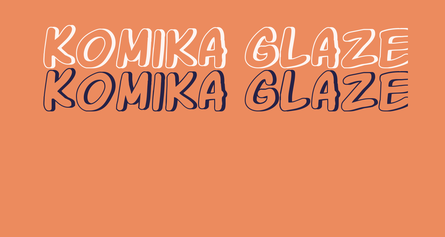 Komika Glaze free Font - What Font Is
