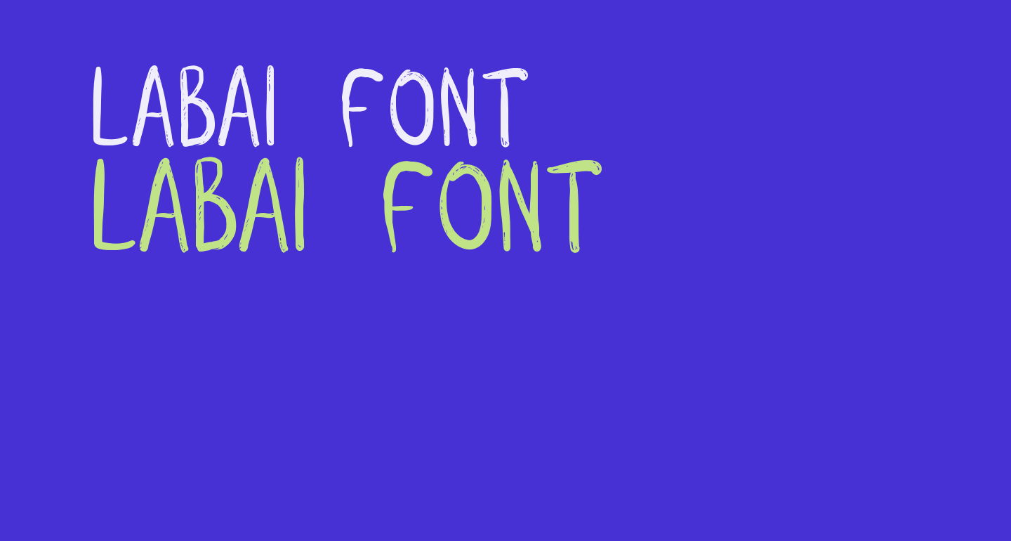 Labai free Font - What Font Is