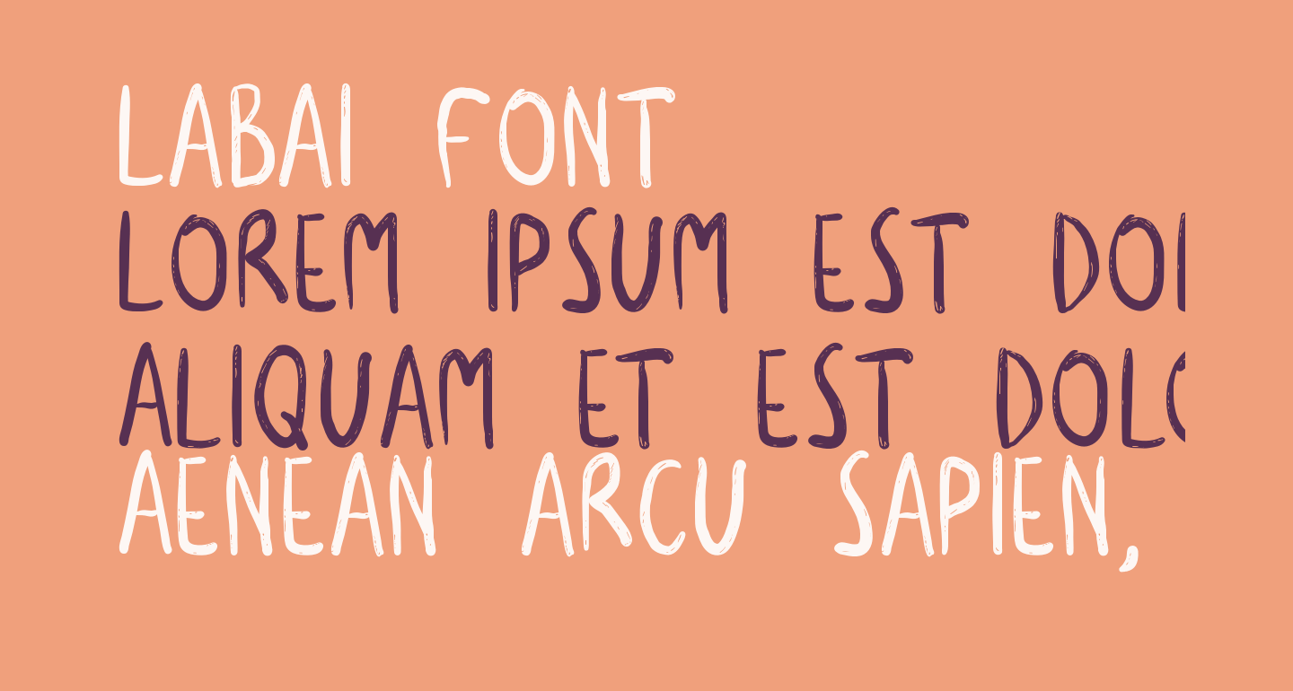 Labai free Font - What Font Is