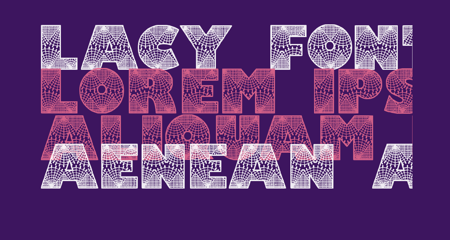 Lacy free Font - What Font Is