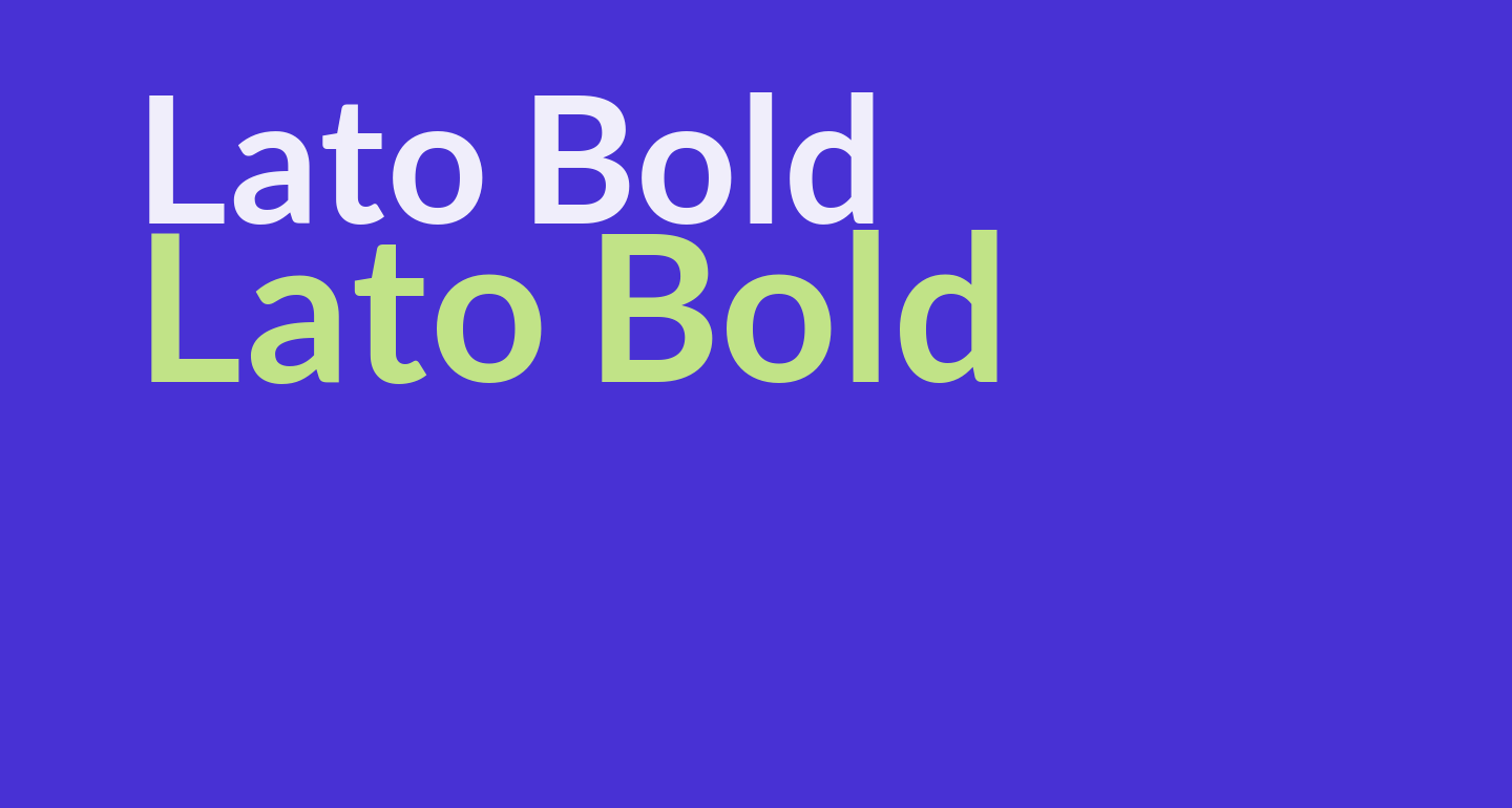 Lato Bold free Font - What Font Is