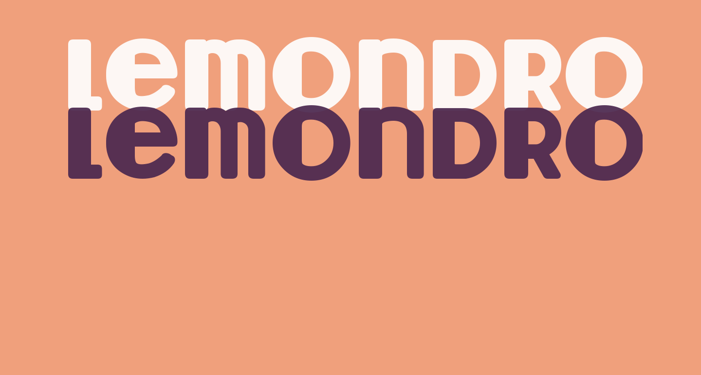 Lemondrop Bold free Font - What Font Is