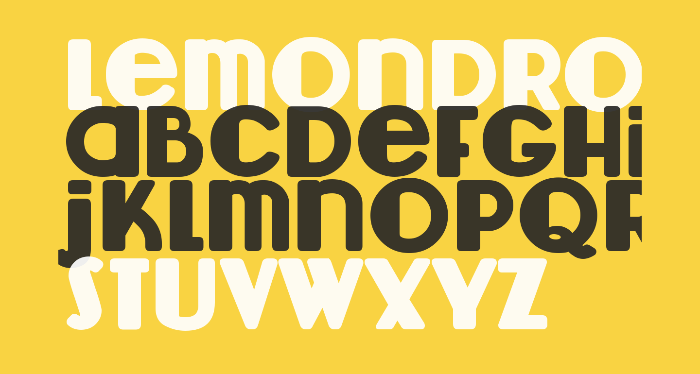 Lemondrop Bold free Font - What Font Is