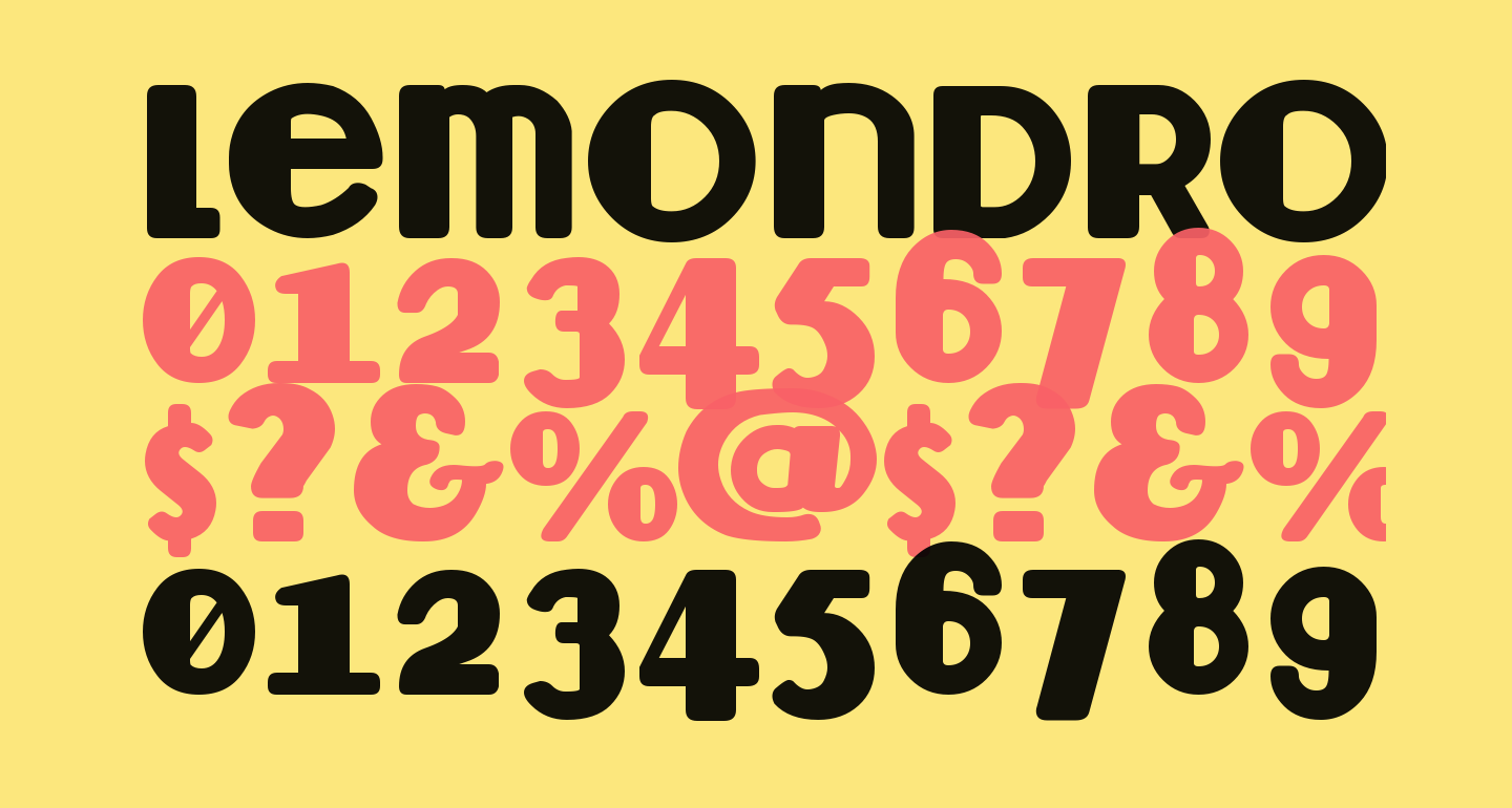 Lemondrop Bold free Font - What Font Is