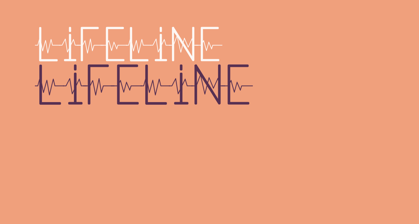 Lifeline free Font - What Font Is