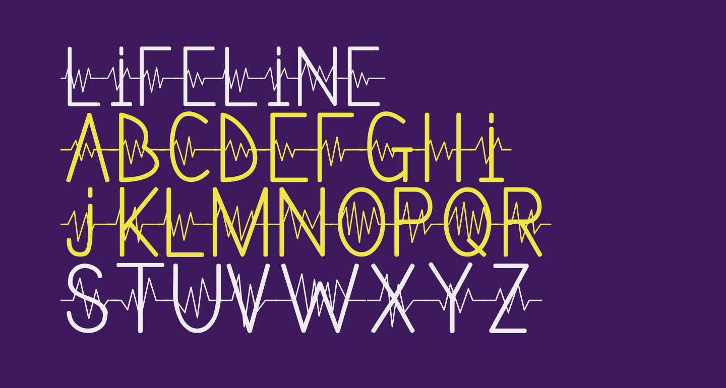 Lifeline free Font - What Font Is