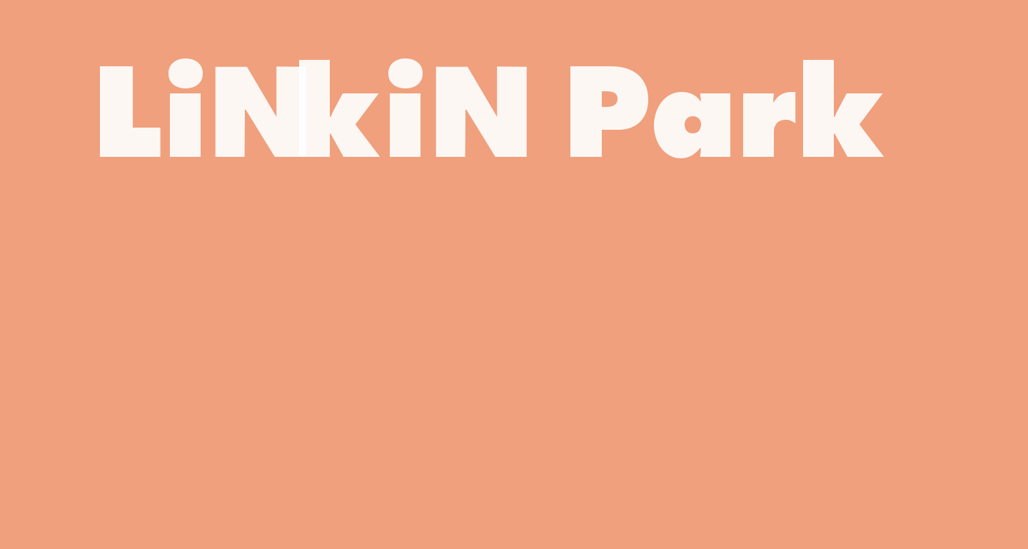 Linkin Park Extra Bold free Font - What Font Is