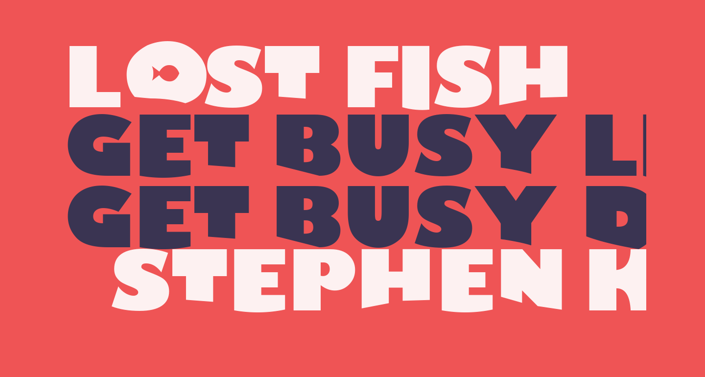 Lost Fish free Font - What Font Is