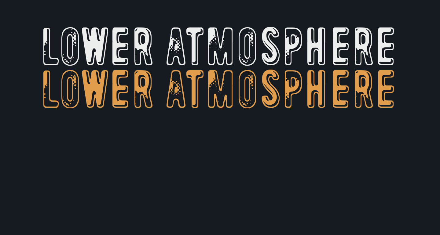 Lower atmosphere free Font - What Font Is