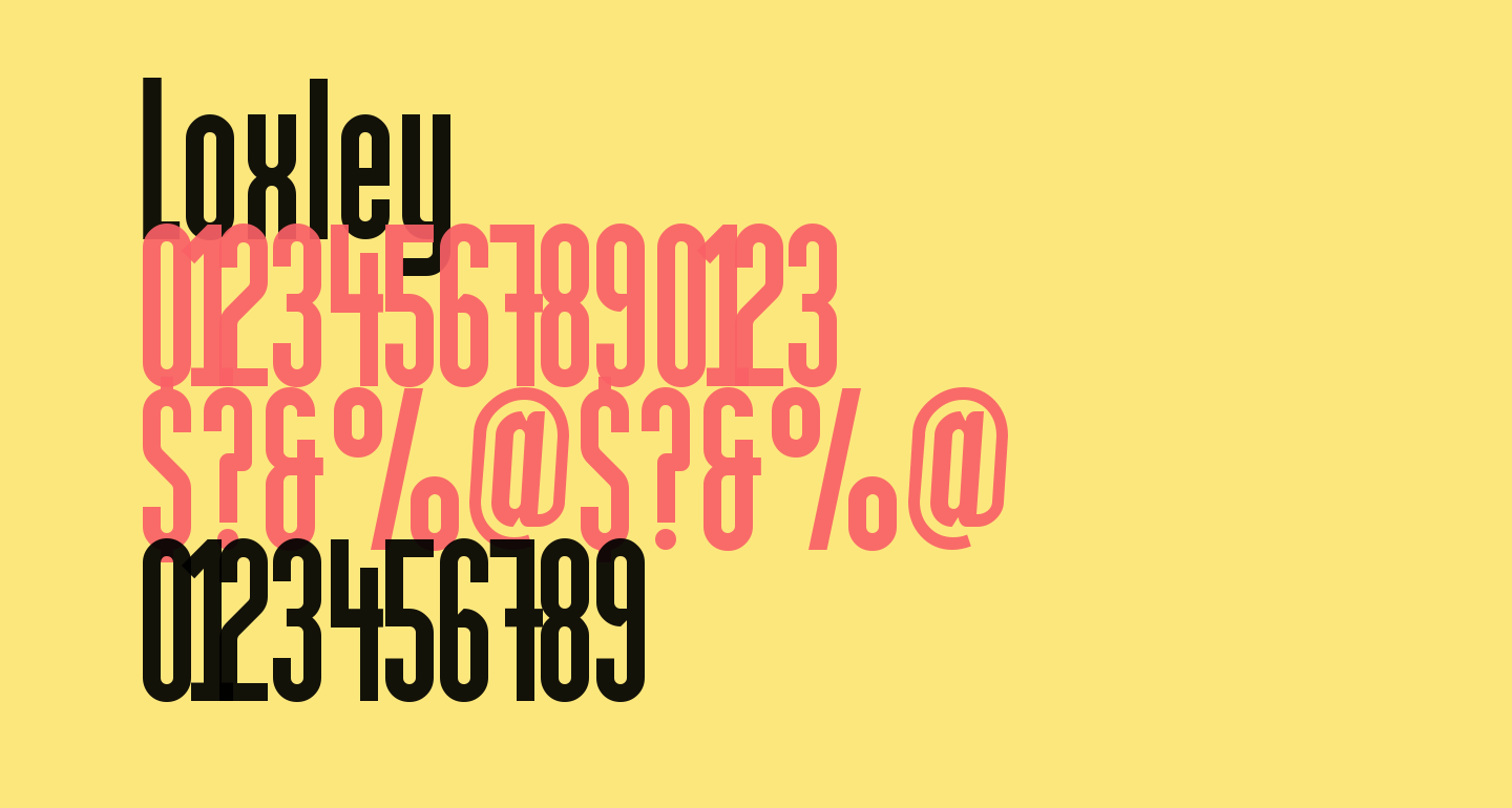 Loxley free Font - What Font Is