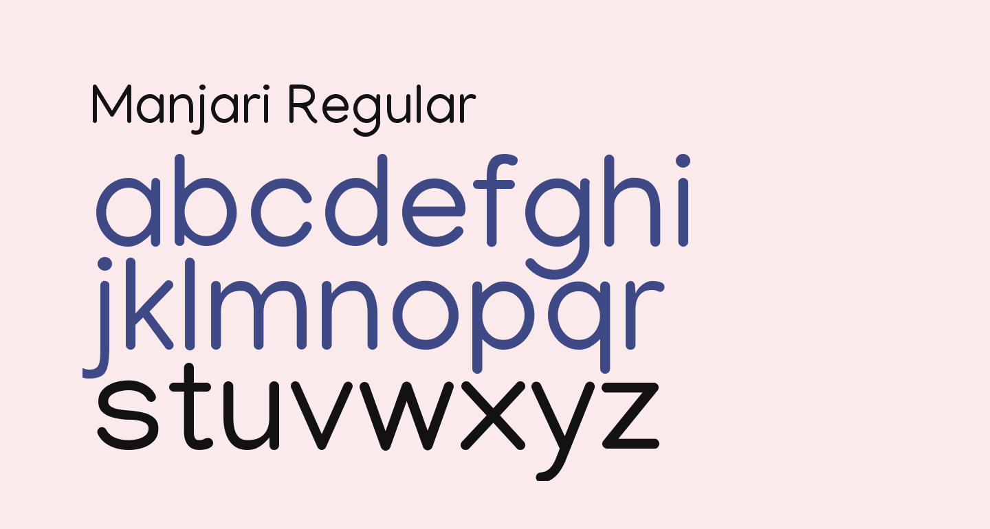 Manjari Regular free Font - What Font Is