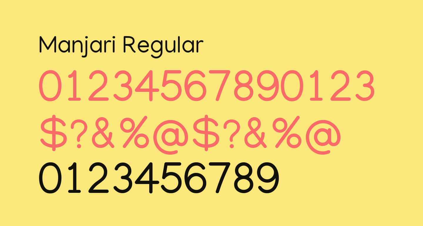 Manjari Regular free Font - What Font Is