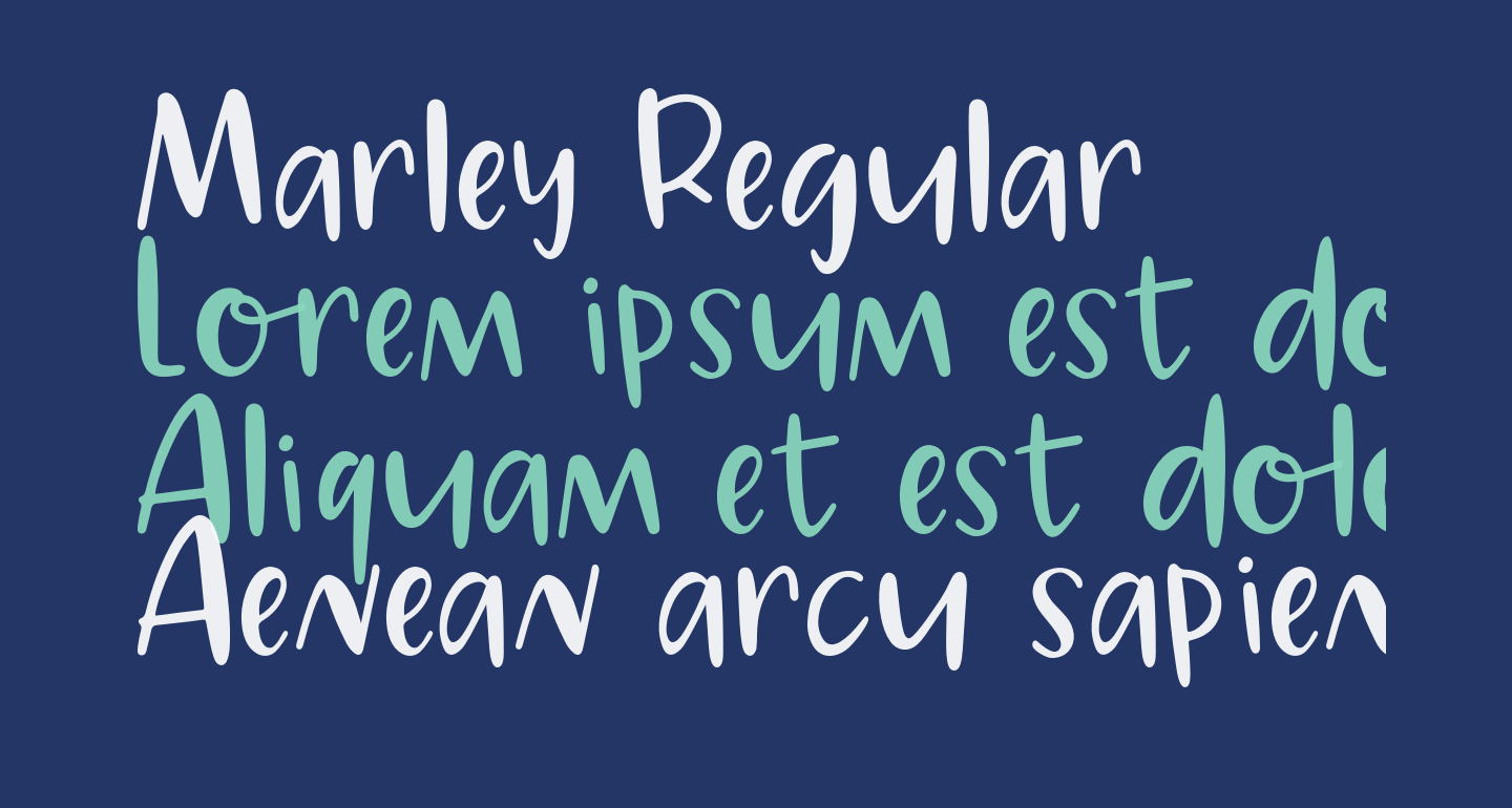 Marley Regular free Font - What Font Is