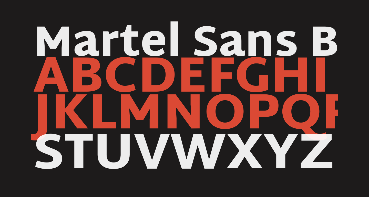 Martel Sans Black free Font - What Font Is