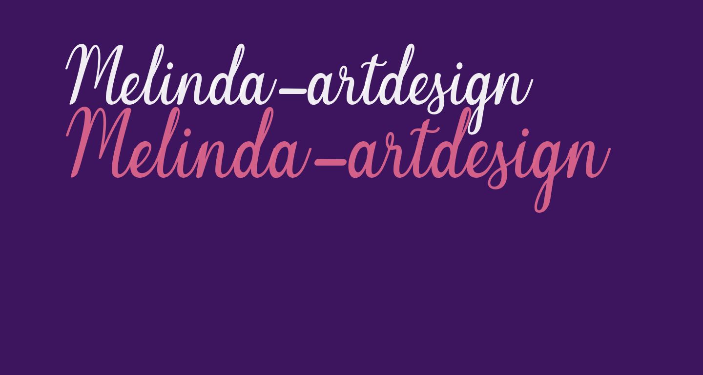 Melinda-artdesign free Font - What Font Is