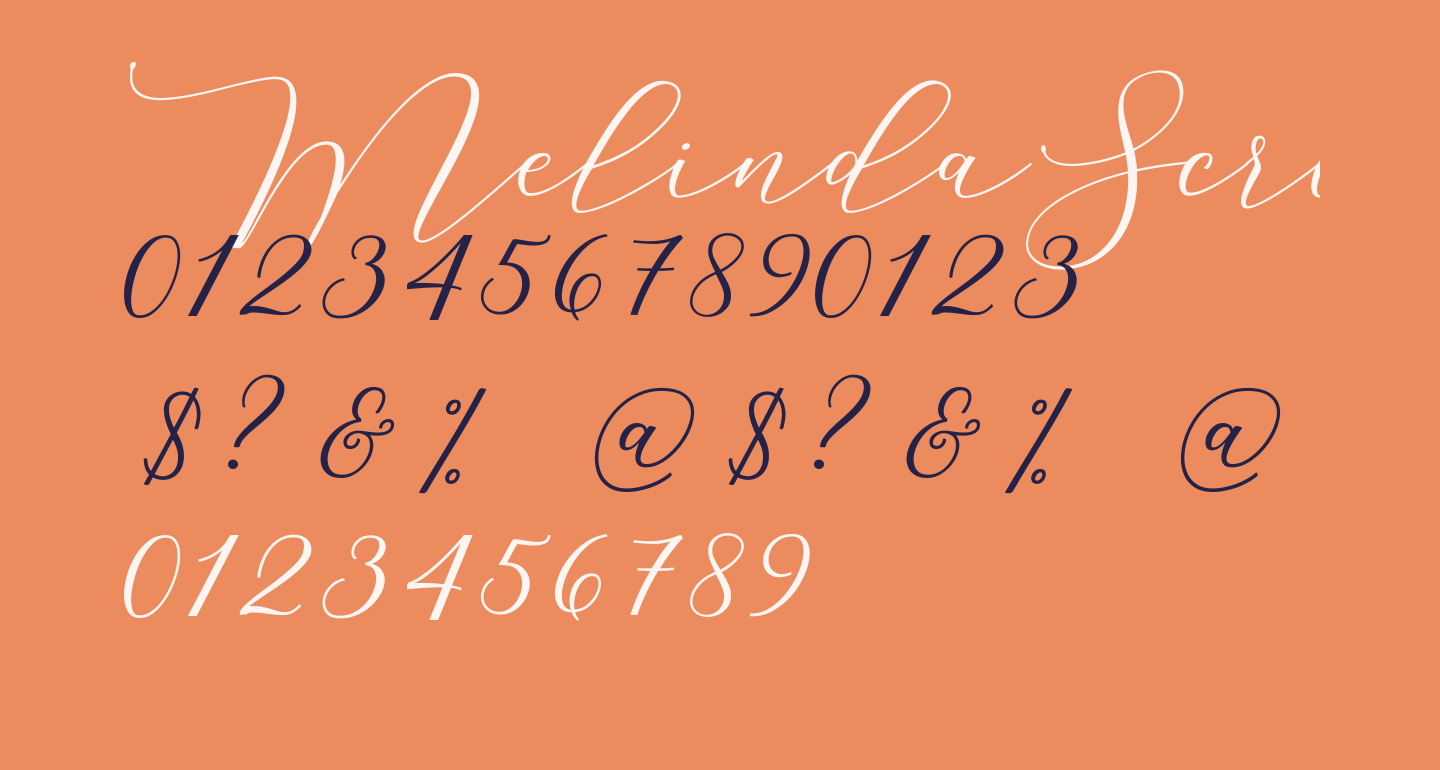 MelindaScript free Font - What Font Is