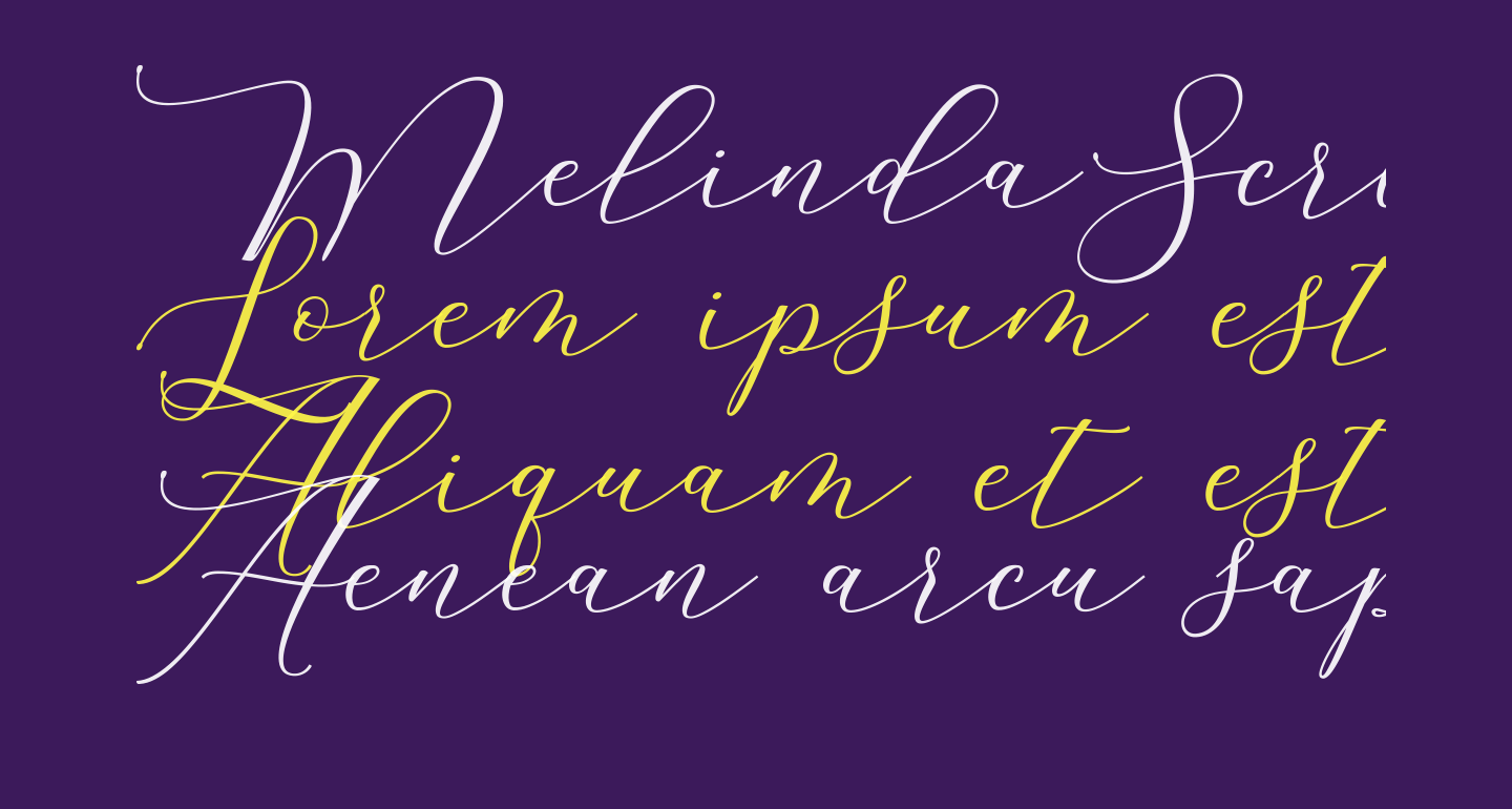 MelindaScript free Font - What Font Is
