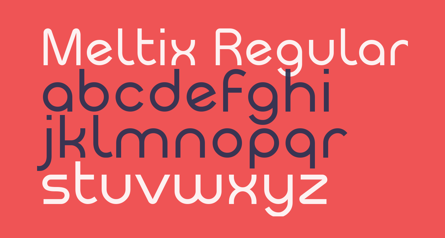 Meltix Regular Demo free Font - What Font Is
