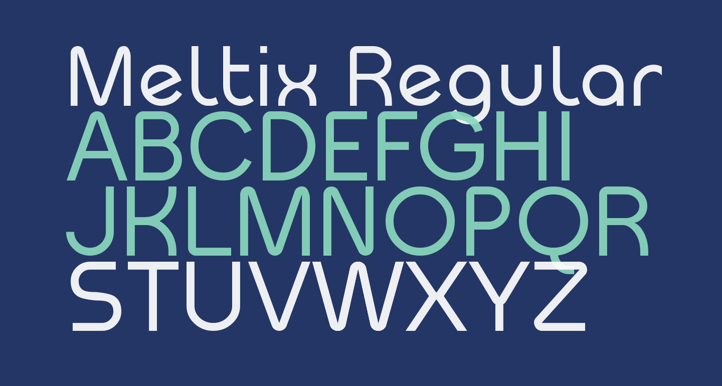 Meltix Regular Demo free Font - What Font Is
