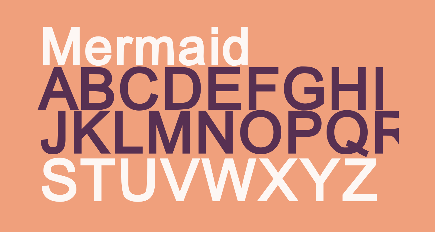 Mermaid free Font - What Font Is