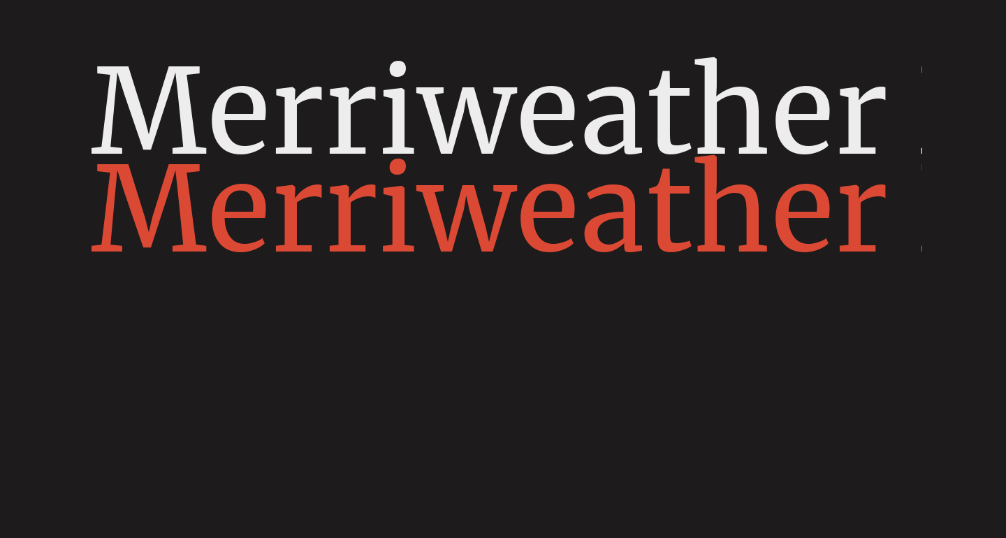 Merriweather Regular free Font - What Font Is