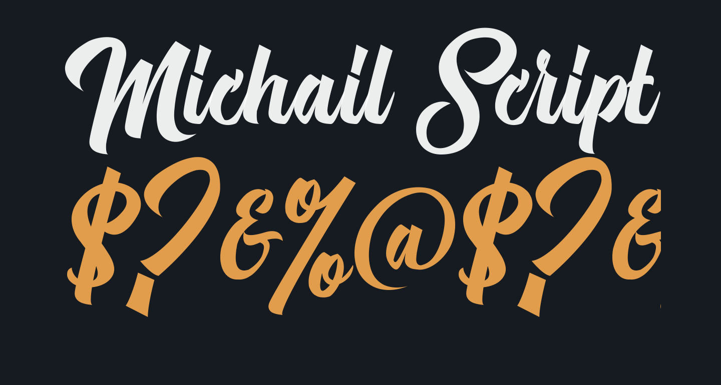 Michail Script Regular free Font - What Font Is