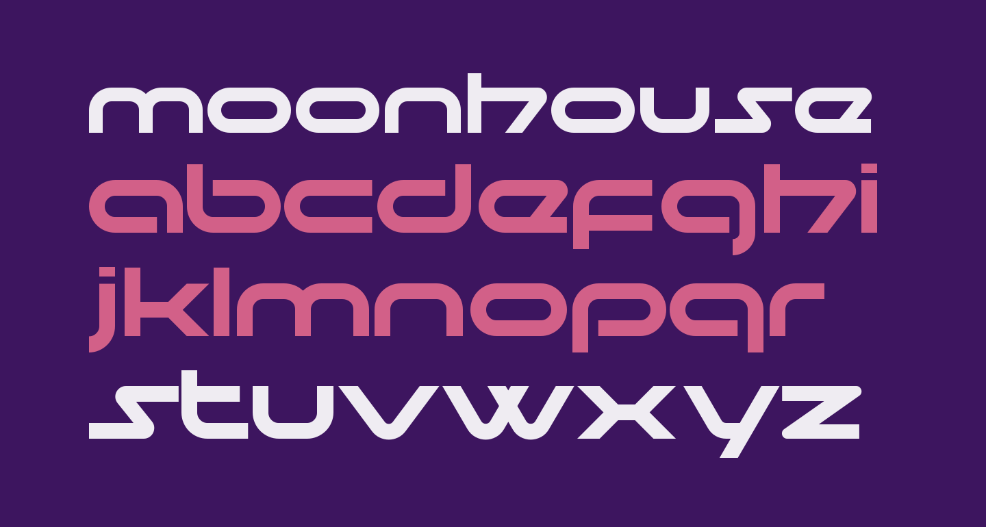 moonhouse free Font - What Font Is