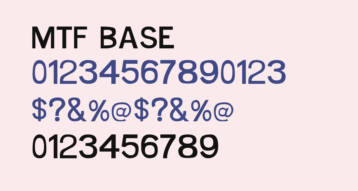 MTF Base free Font - What Font Is
