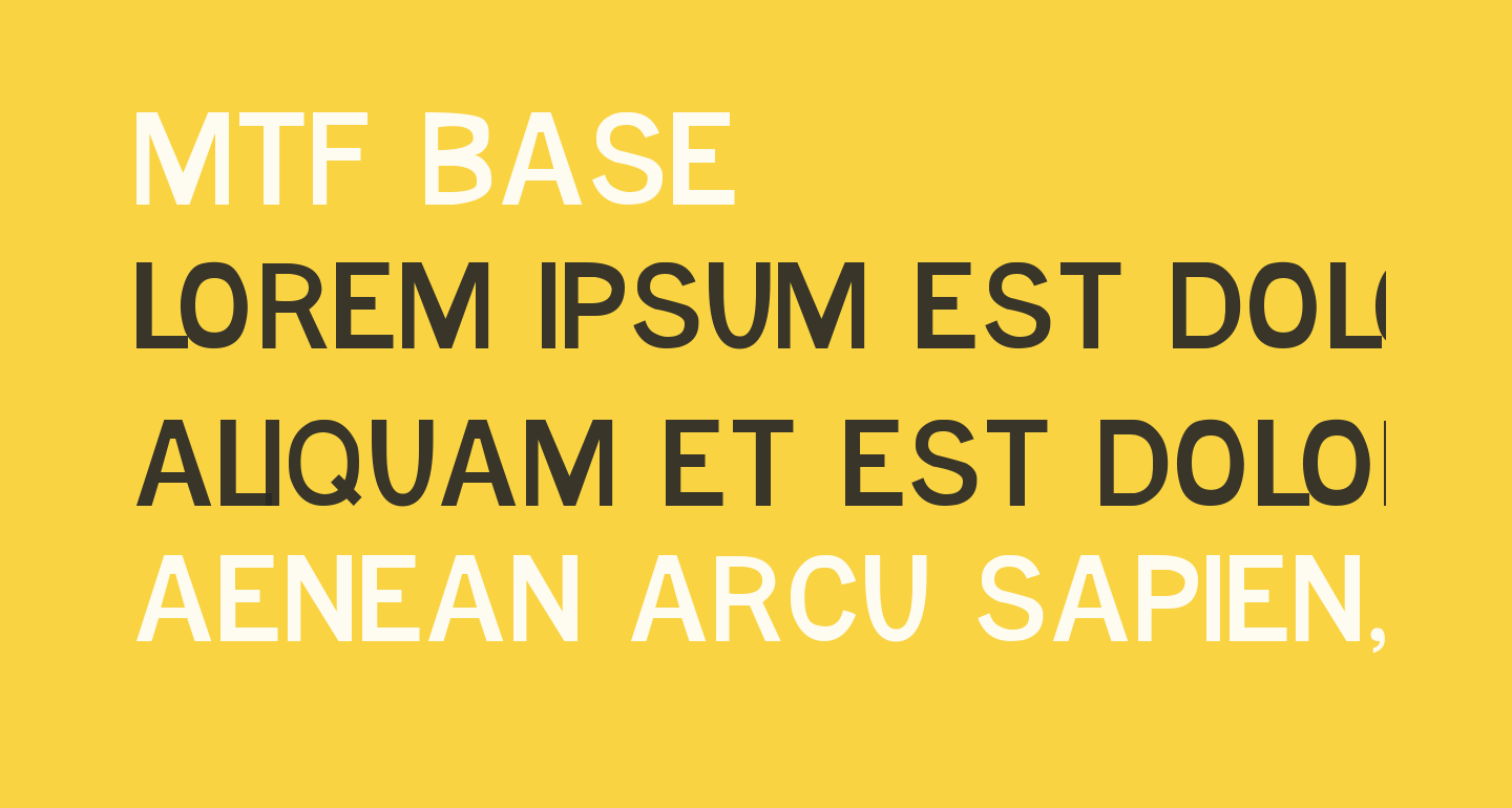 MTF Base free Font - What Font Is
