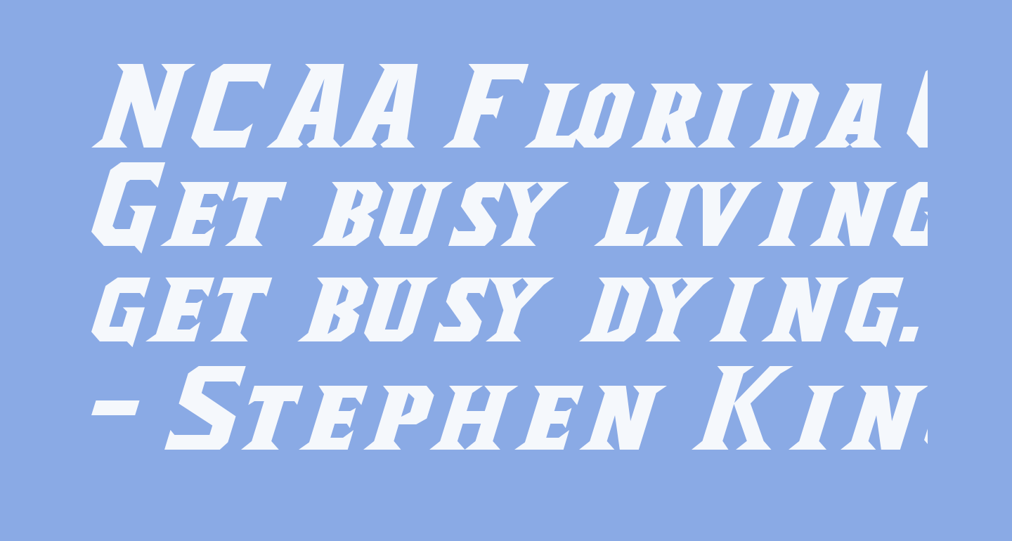 NCAA Florida Gators 2006 free Font - What Font Is