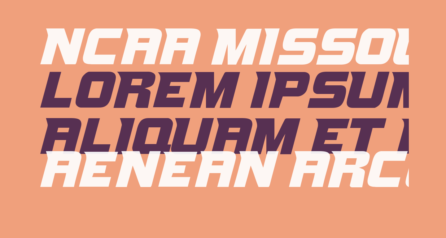 NCAA Missouri Tigers Bold free Font - What Font Is