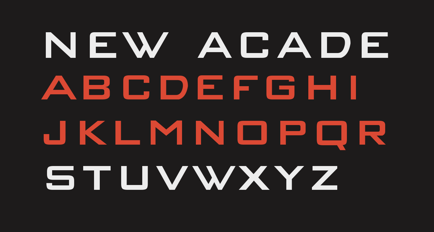 NEW ACADEMY free Font - What Font Is