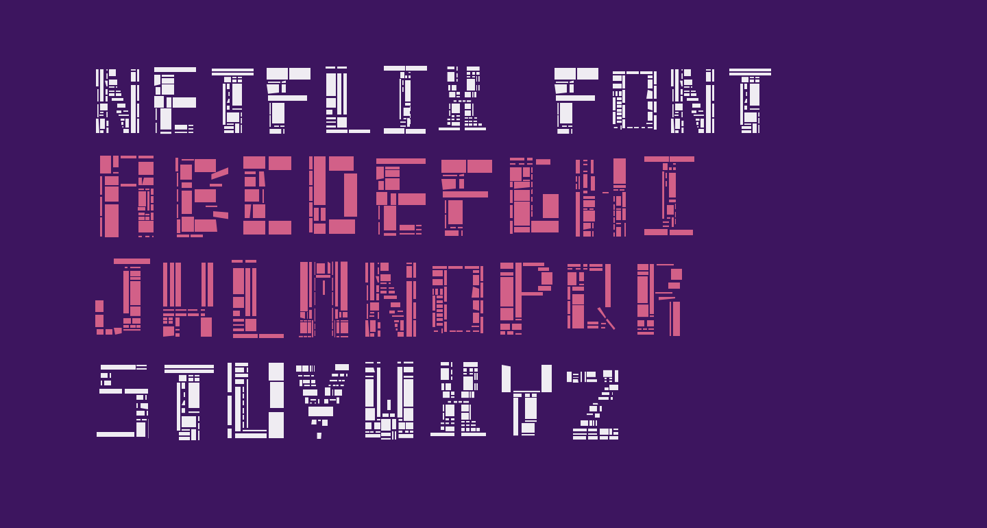 Netflix Font free Font - What Font Is