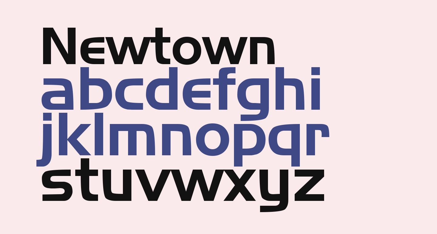 Newtown free Font - What Font Is