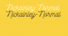 Nickainley-Normal free Font - What Font Is