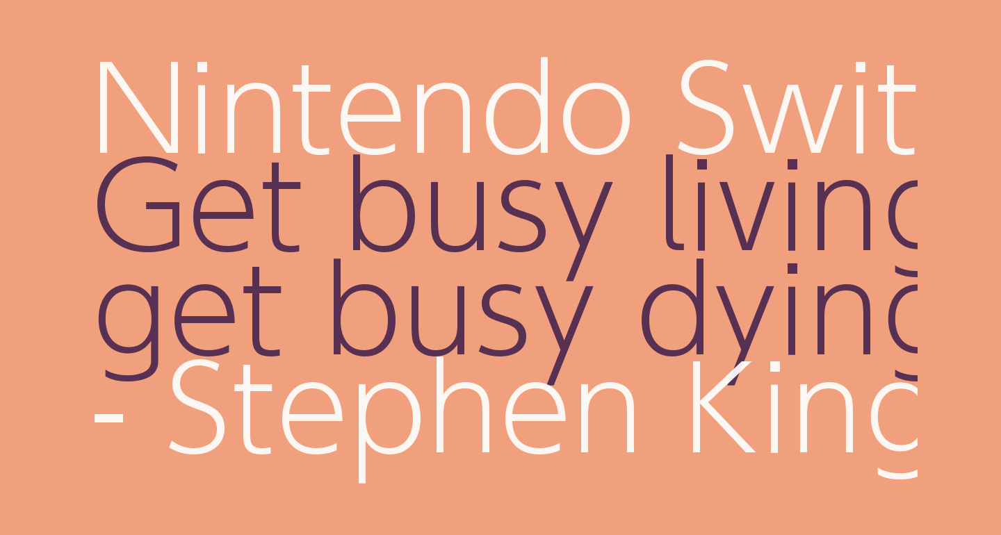 Nintendo Switch UI free Font - What Font Is