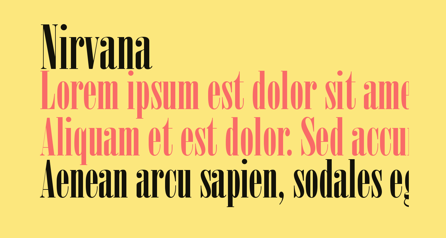 Nirvana free Font - What Font Is