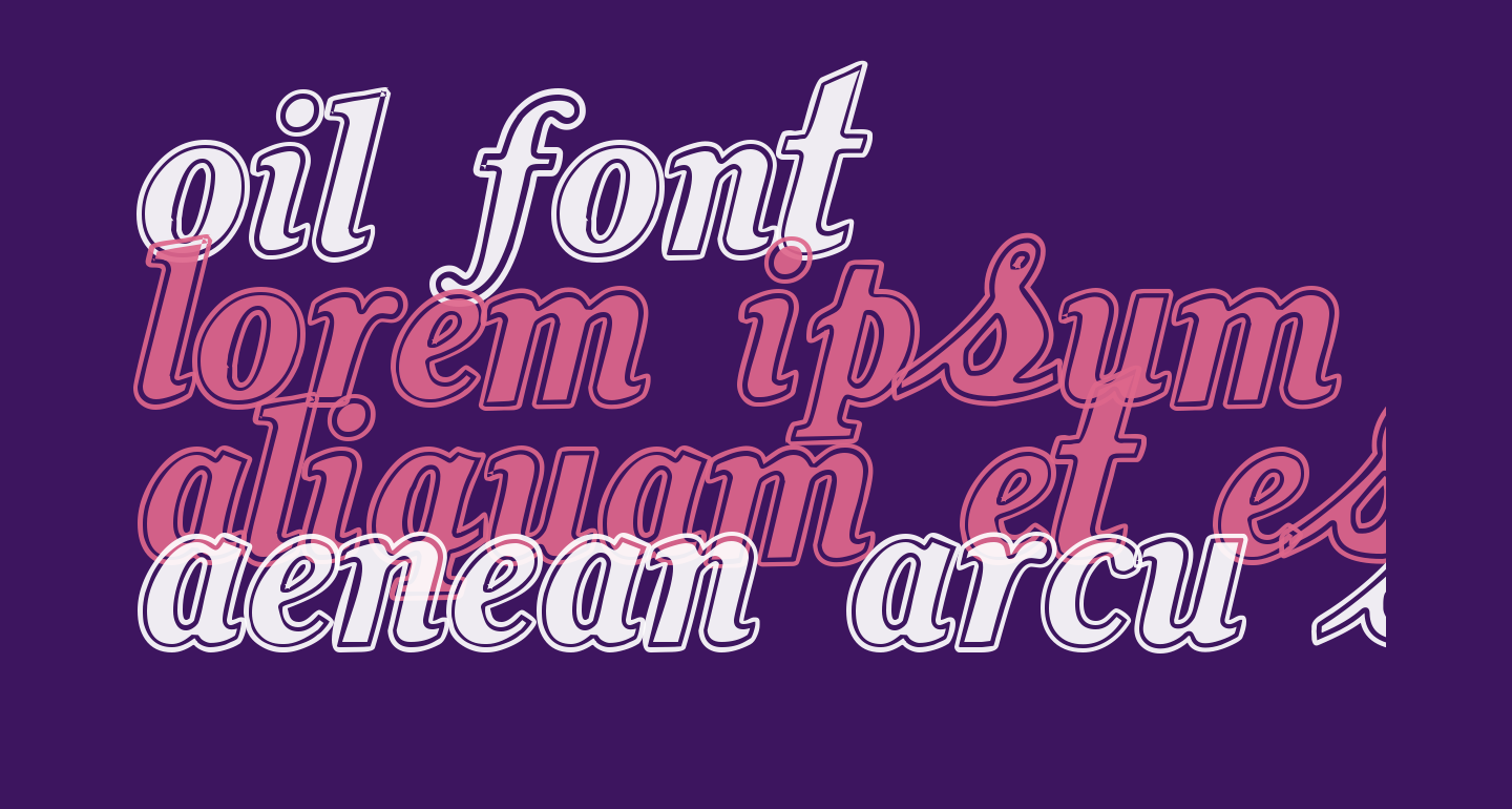 oil free Font - What Font Is