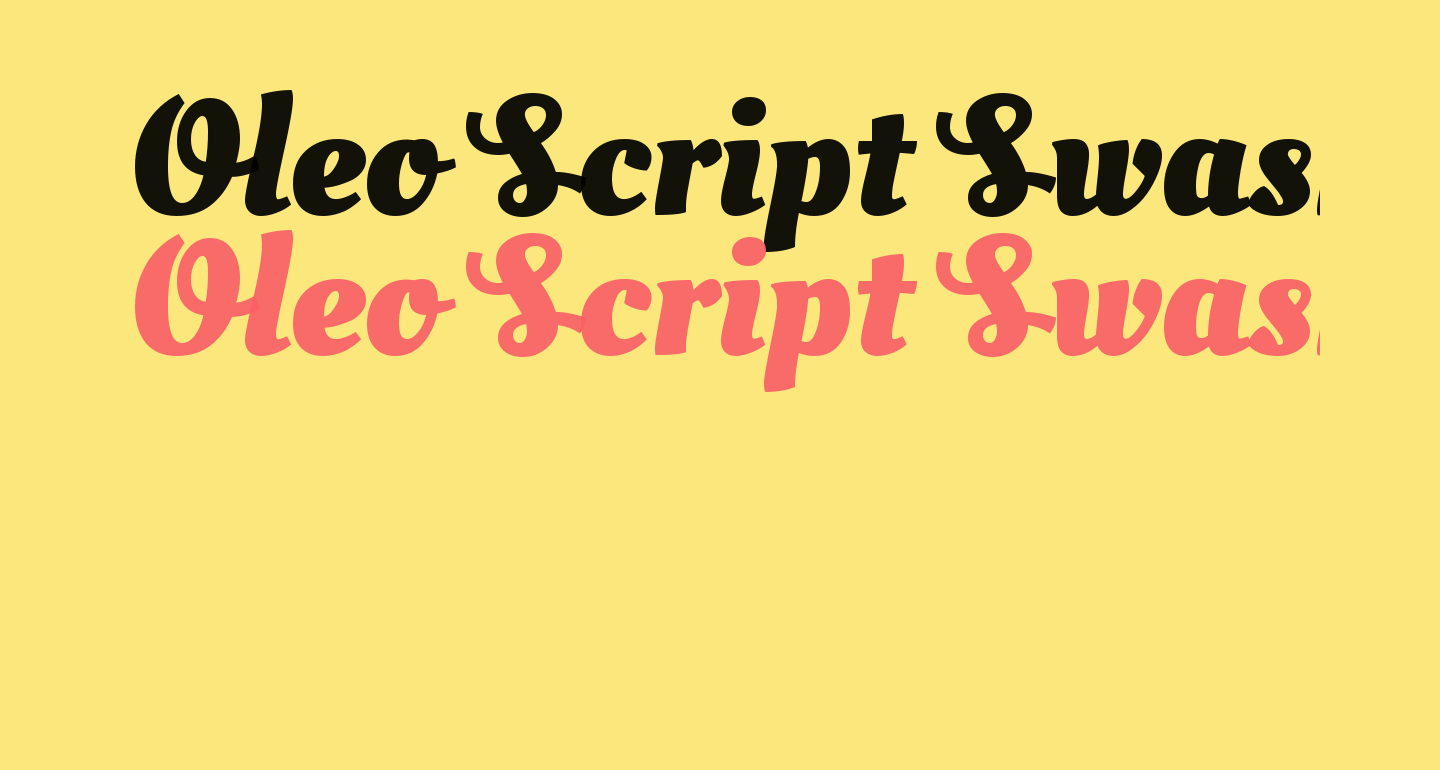 Oleo Script Swash Caps Bold free Font - What Font Is