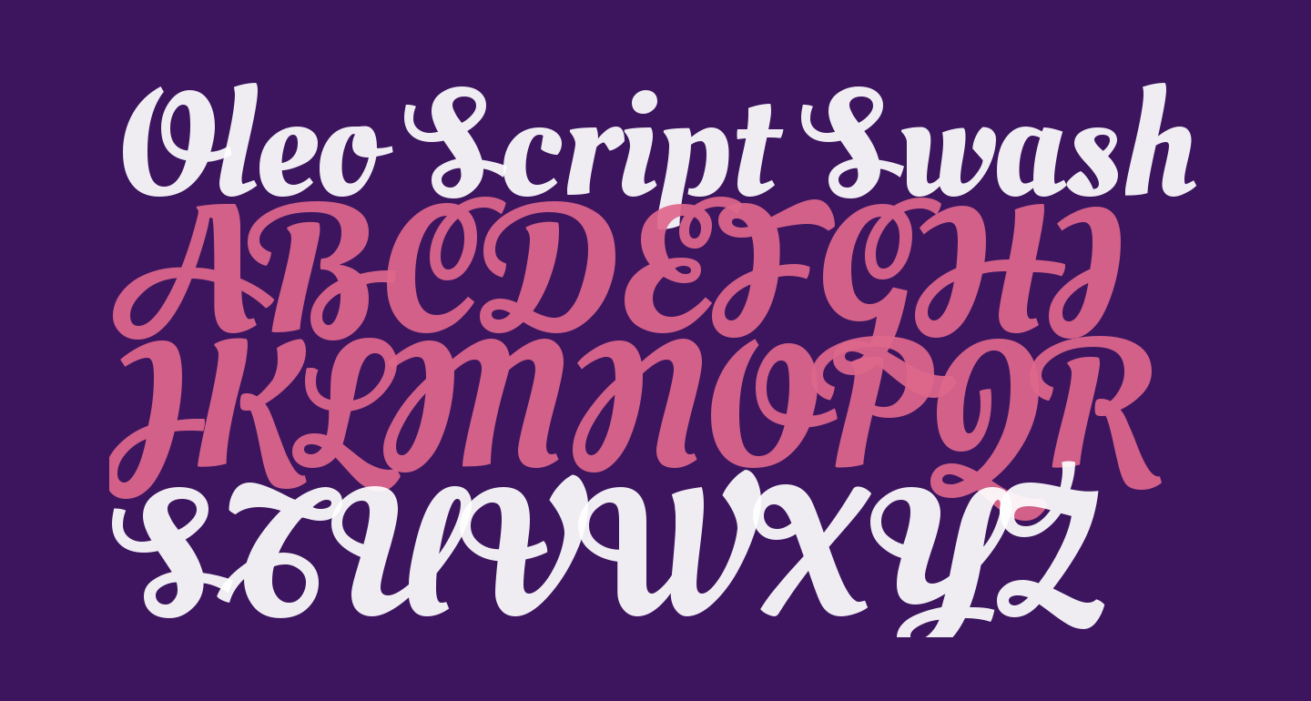 Oleo Script Swash Caps free Font - What Font Is