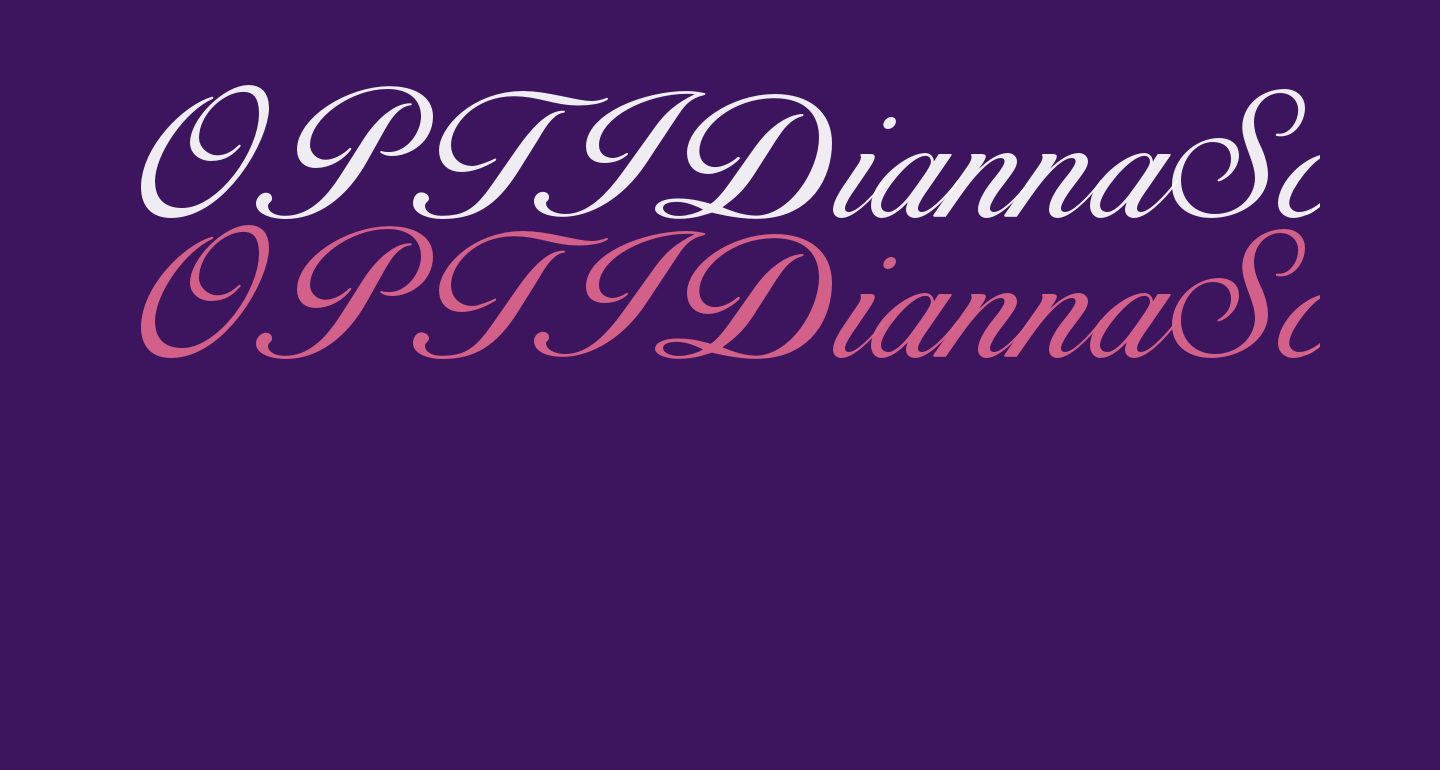 OPTIDiannaScript-LightAgen free Font - What Font Is