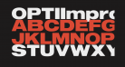 OPTIImprovNewWideNine free Font - What Font Is